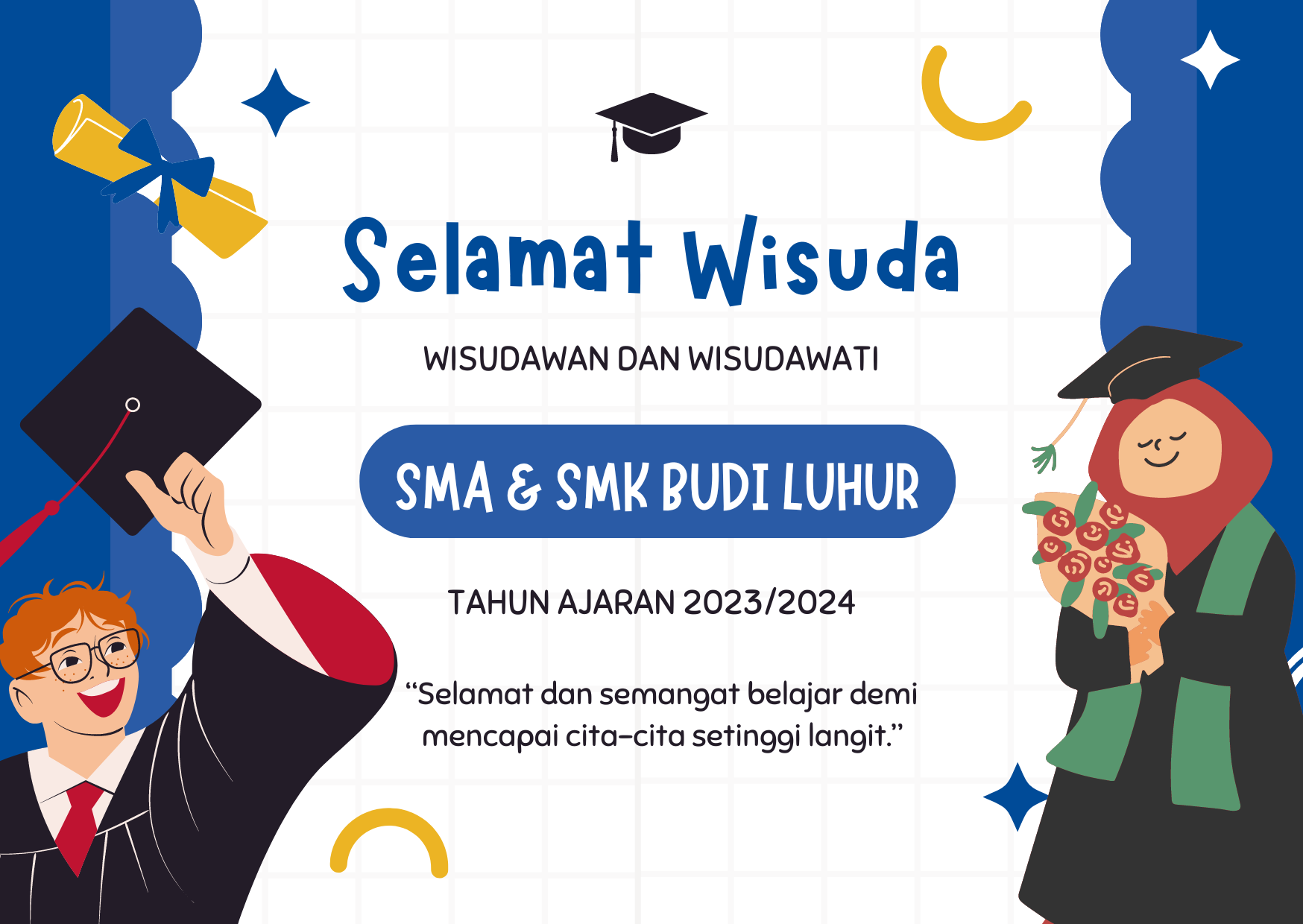 Acara Wisuda SMK & SMA Budi Luhur Angkatan 2024 - SMK Budi Luhur